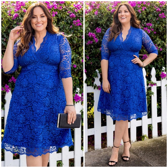 Kiyonna | Dresses | New Kiyonna Mademoiselle Lace Cocktail Dress | Poshmark